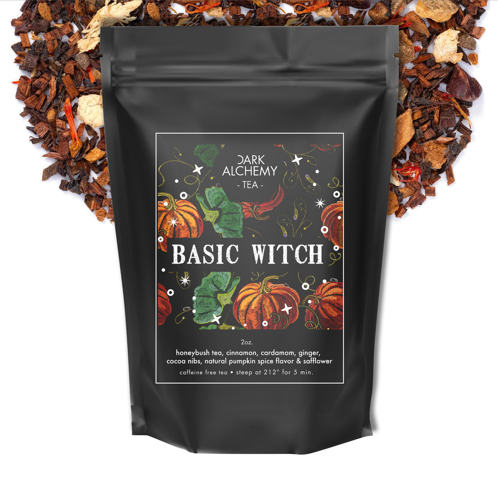 Pumpkin Spice Tea | Honeybush Loose Tea | Basic Witch Tea | Vampfangs