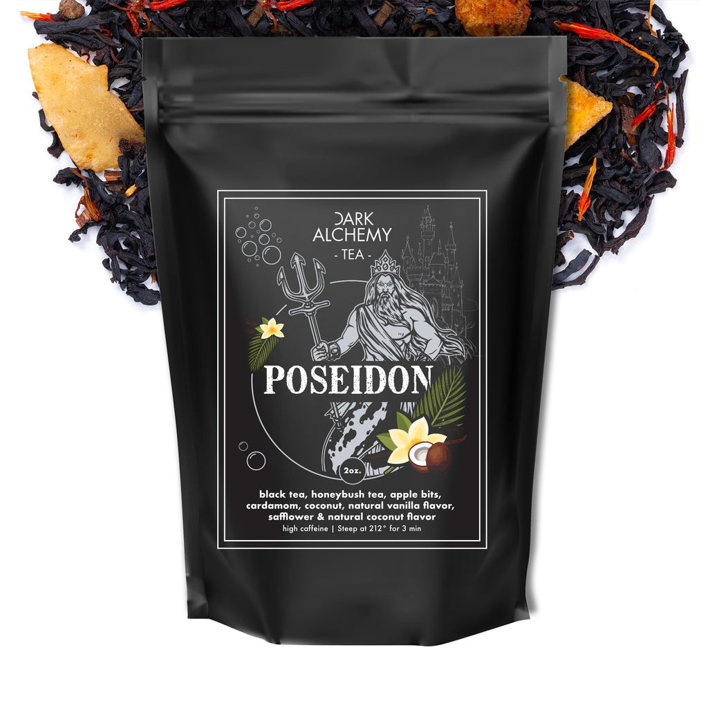 Poseidon Tea | Bold Black Tea Inspired by the Sea | Complex & Flavorful ...