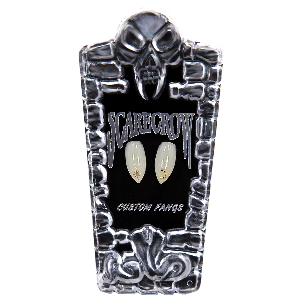 Classic North Star & Moon Bling Fangs – Vampfangs