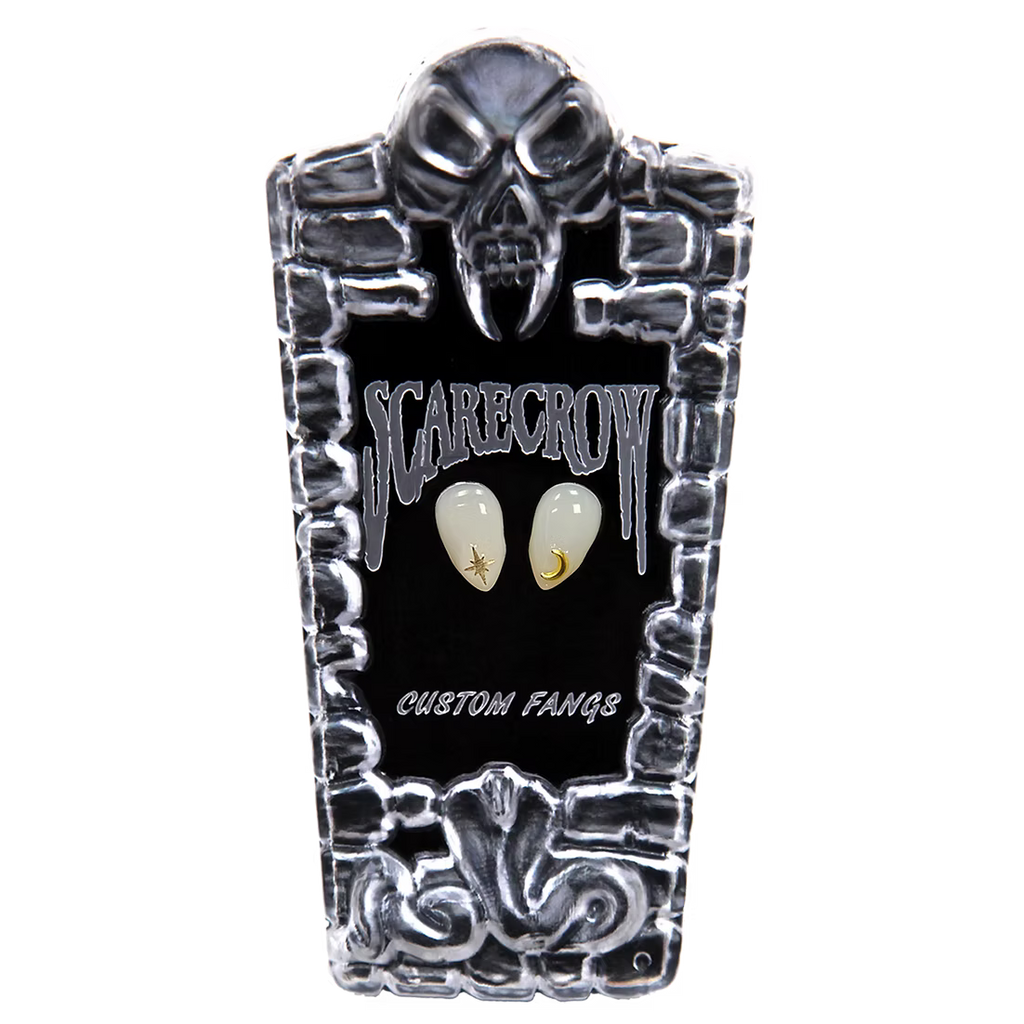 Small North Star & Moon Bling Fangs – Vampfangs