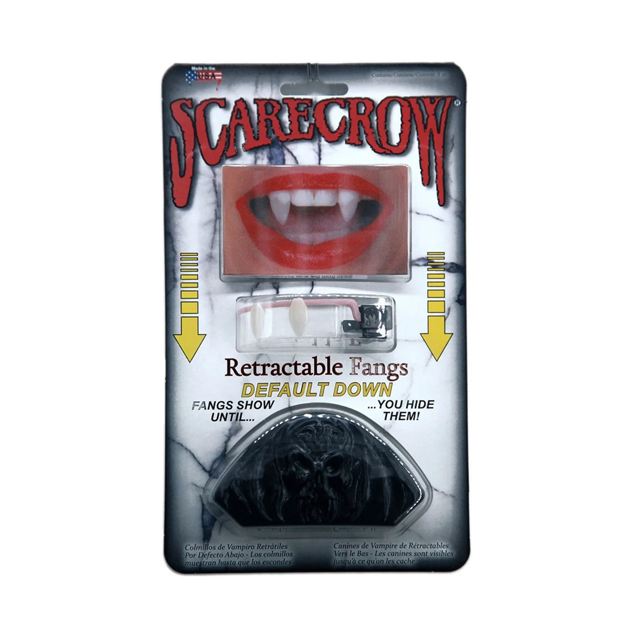 Retractable Vampire Fangs – Default Down – Vampfangs